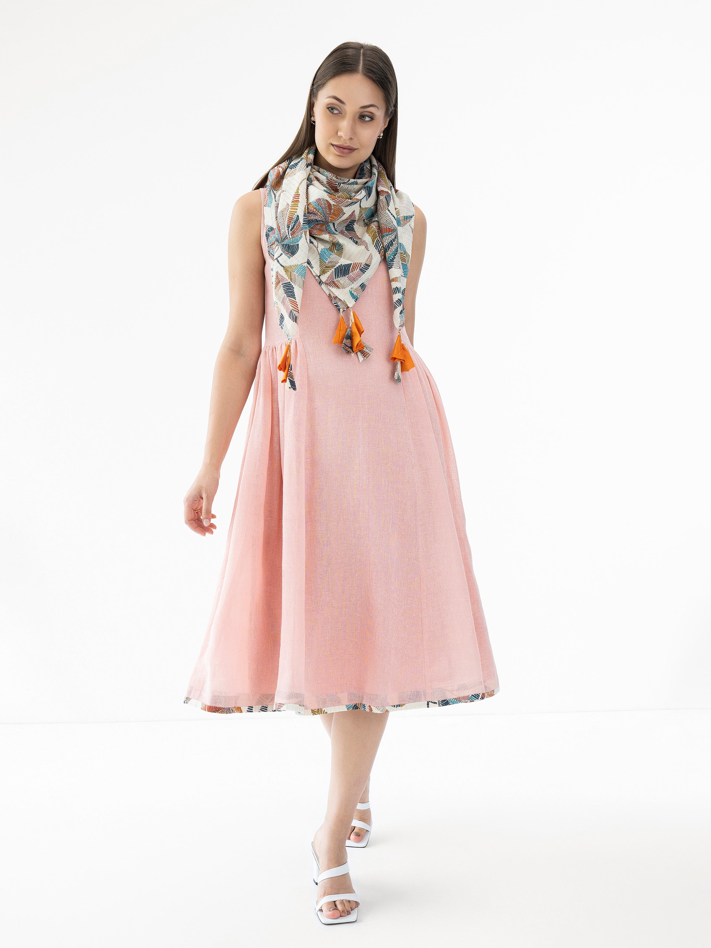 Peach Jute Dress – TFF | Thousand Forms of Fashion